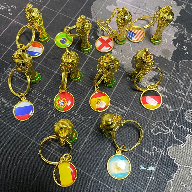 2024-New-Fashion-Football-Key-Chain-Match-World-Cup-Team-Keychains-For ...
