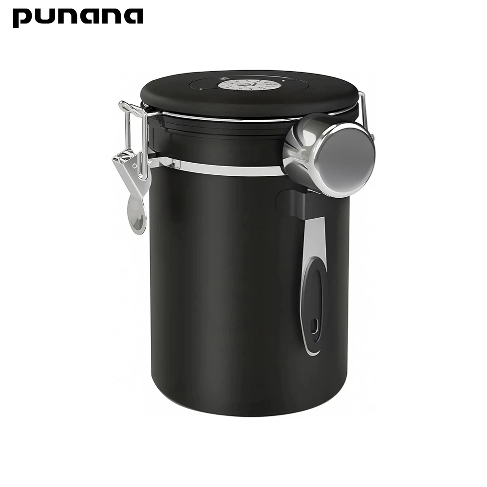 Punana-Coffee-Canister-Airtight-Coffee-Container-Stainless-Steel-Coffee ...
