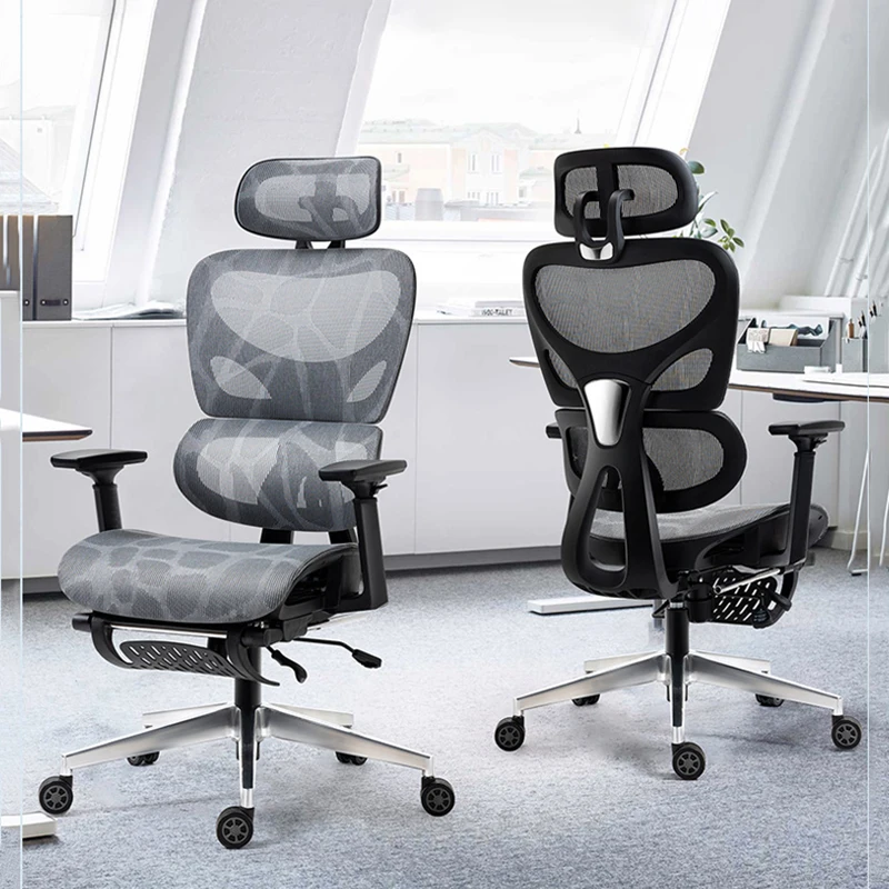 Rodas-apoio-lombar-cadeira-de-escrit-rio-ergon-mico-malha-barato-moda ...