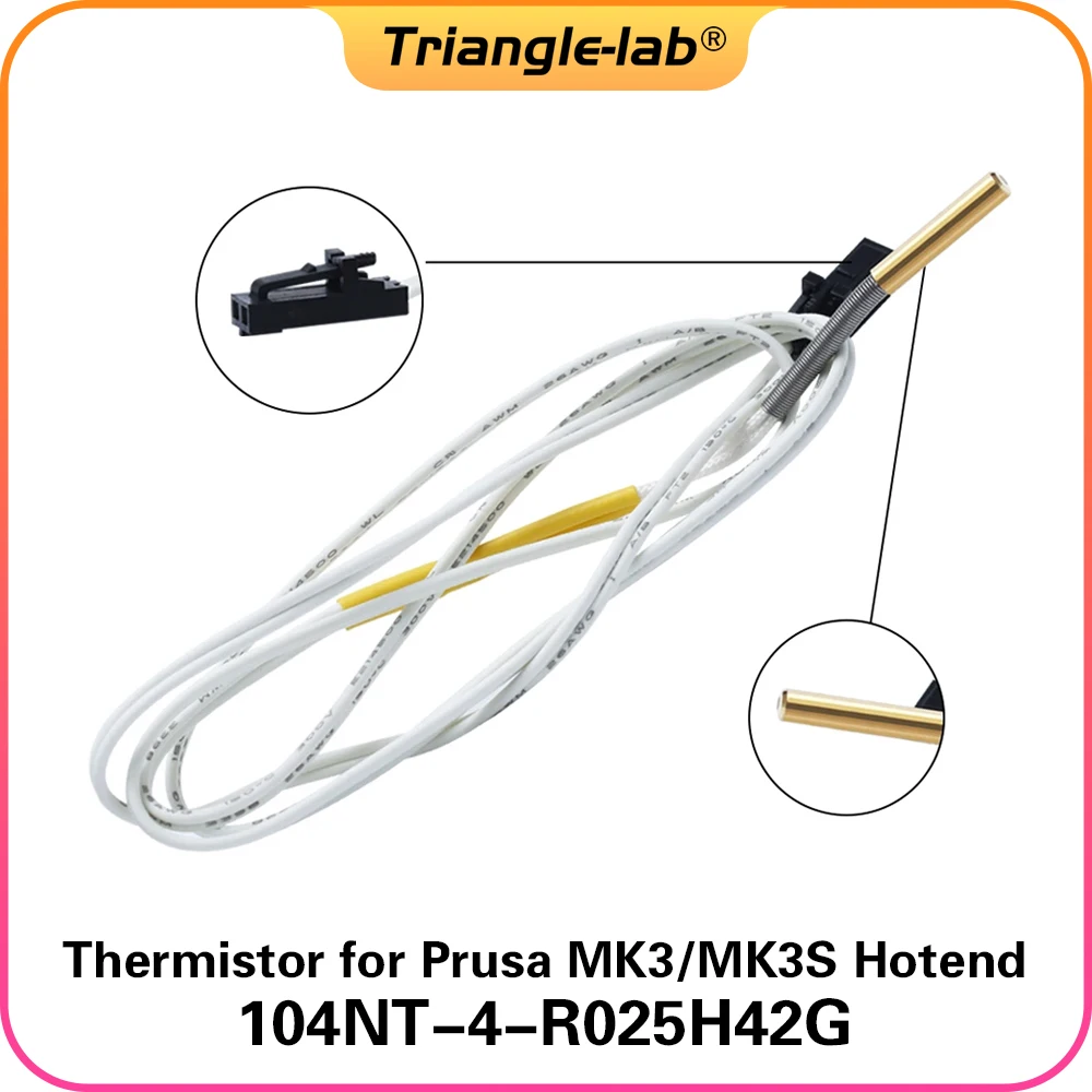 trianglelab 104NT-4-R025H42G (same 104GT-2) Thermistor 70CM Custom plug ...