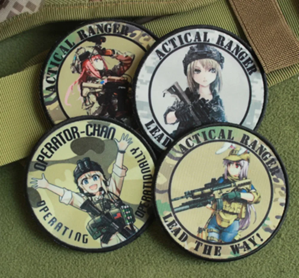 Girls-Frontline-Patches-HK416-404-DEFY-Girls-Frontline-Game-Anime-Badge ...