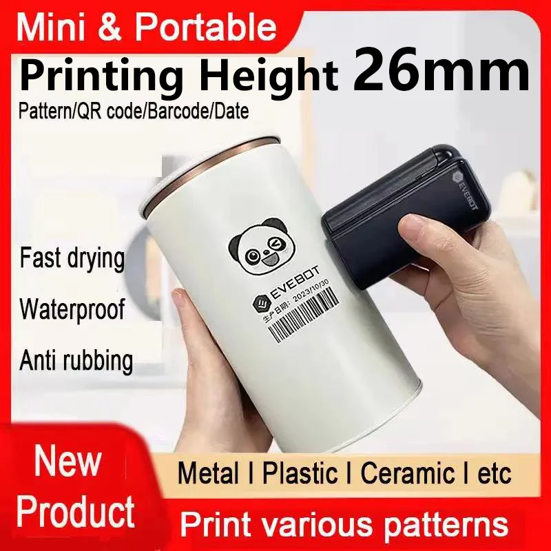 EVEBOT-Handheld-Printer-Mini-Portable-Inkjet-Printer-Quick-Drying-Ink ...