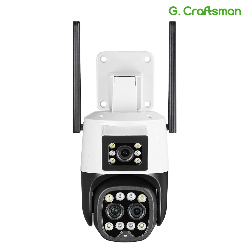 G-Craftsman-WIfi-PTZ-IP-Camera-Three-Lens-Linkage-Zoom-Dual-Light ...
