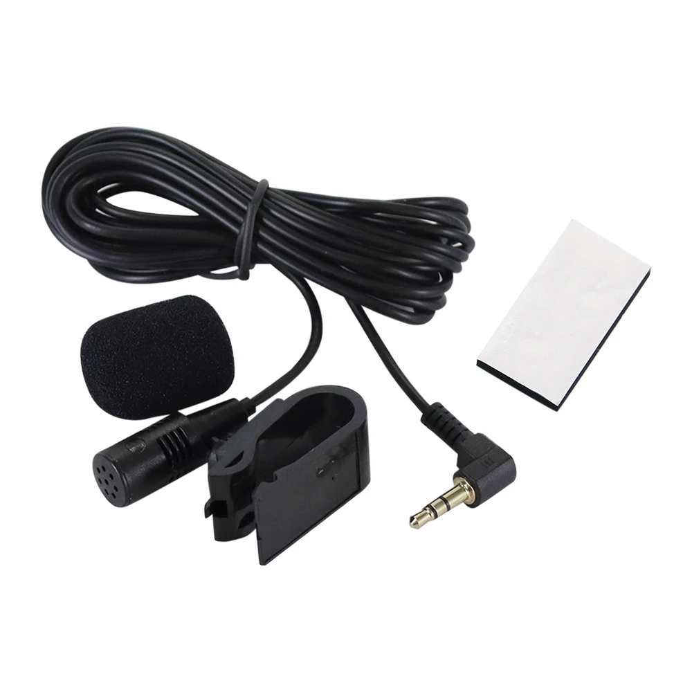 NEW-Mini-Car-Audio-Microphone-3-5mm-Clip-Jack-Plug-Mic-Stereo ...