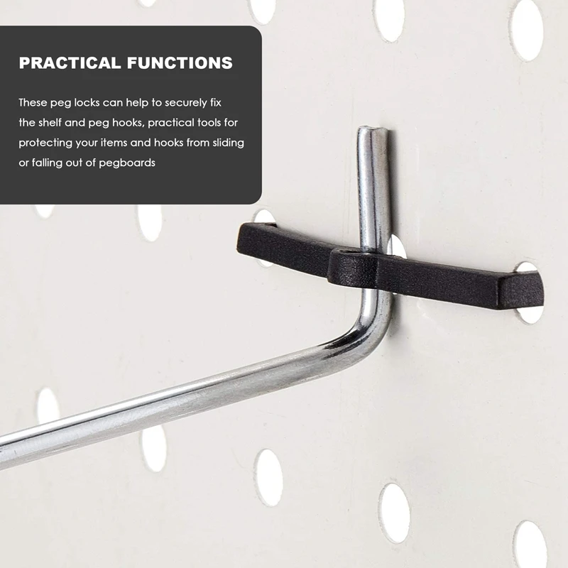 Plastic Pegboard Locks