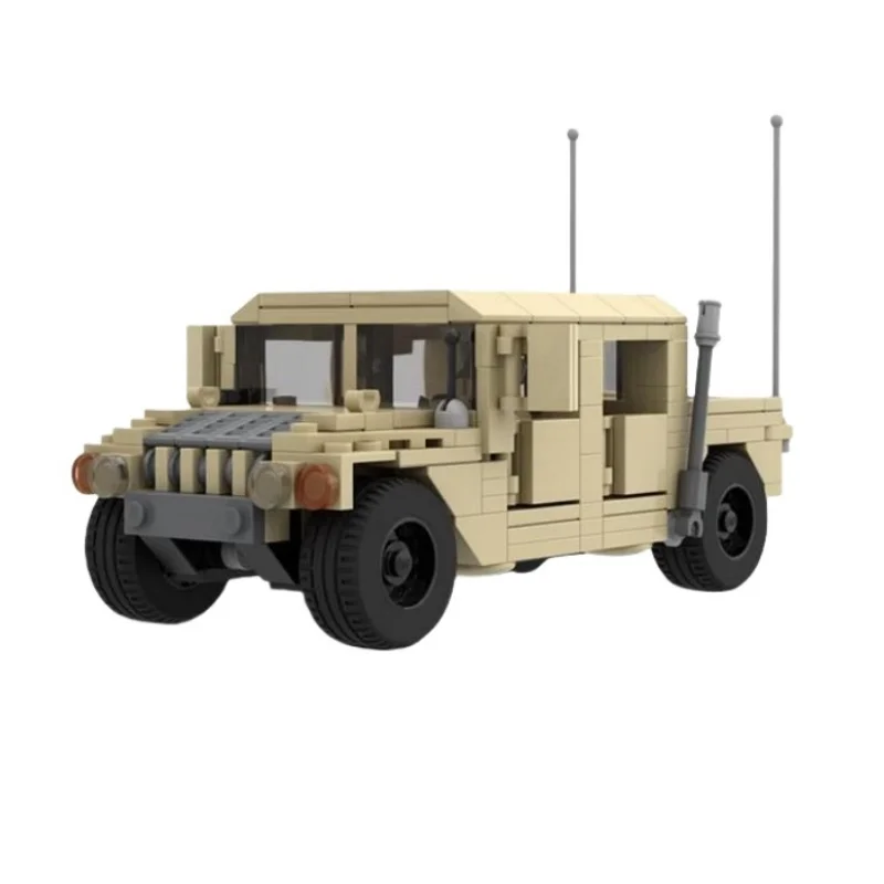Hot Military Toys M998 Hummer Tank Model WW2 Armored Vehicle Building ...