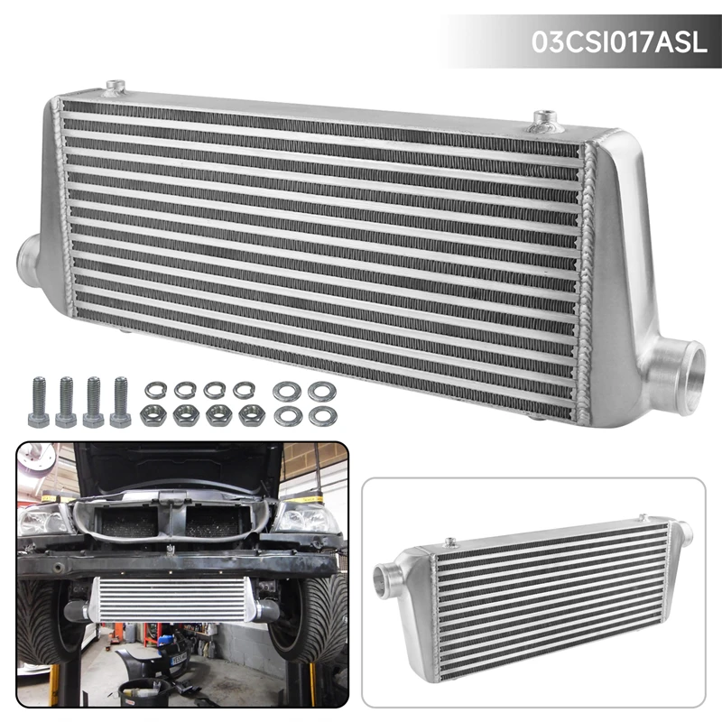 Aluminum-Intercooler-Universal-FMIC-Front-Mount-In-outlet-2-25 ...