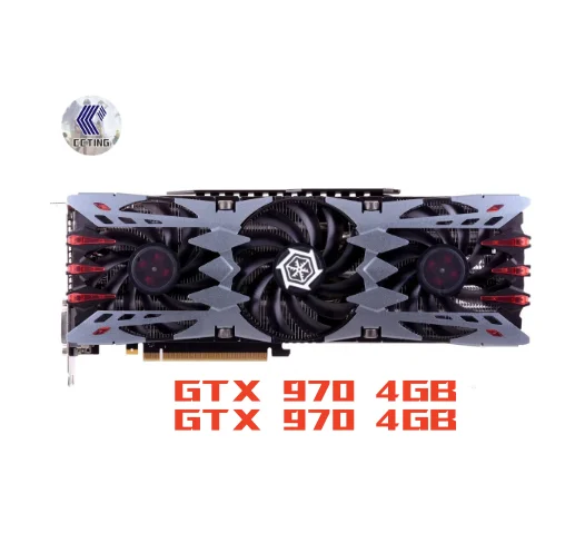 Inno3D GTX 970 4GB grafik kartları GDDR5 256Bit GPU ekran kartı NVIDIA Geforce GTX970 4GB harita ...