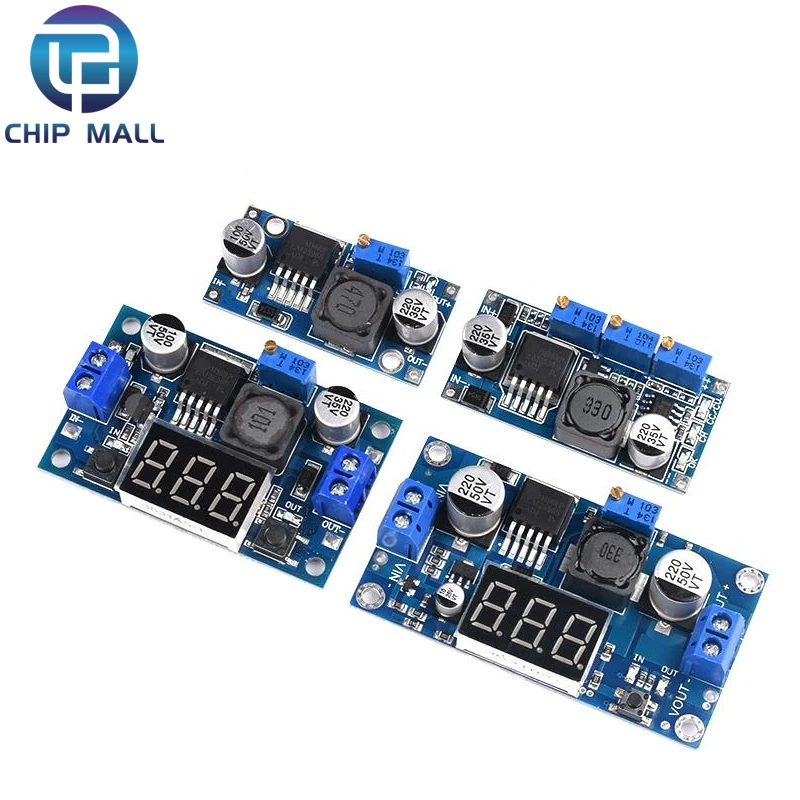 Placa estabilizadora de módulo de potencia Buck ajustable, LM2596S, DC-DC, 3A, 12/24 a 12/5/3, 3V