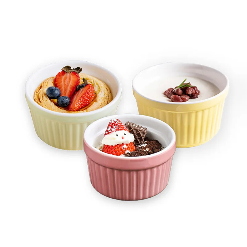 240-ml-Ramekins-Set-of-6-Oven-Safe-Porcelain-Ramiken-Set-Souffle ...