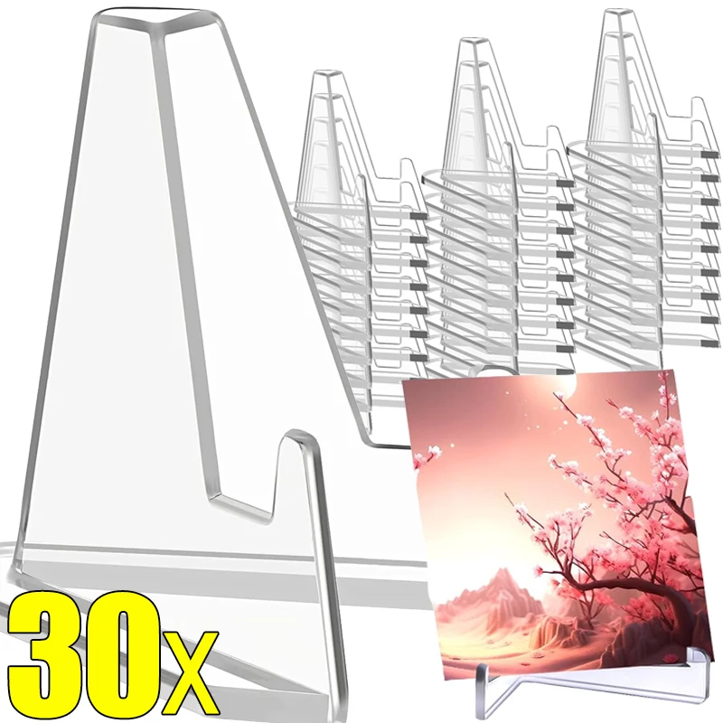 Portable-Plastic-Display-Stand-Photo-Frame-Stand-Plate-Pottery-Display ...