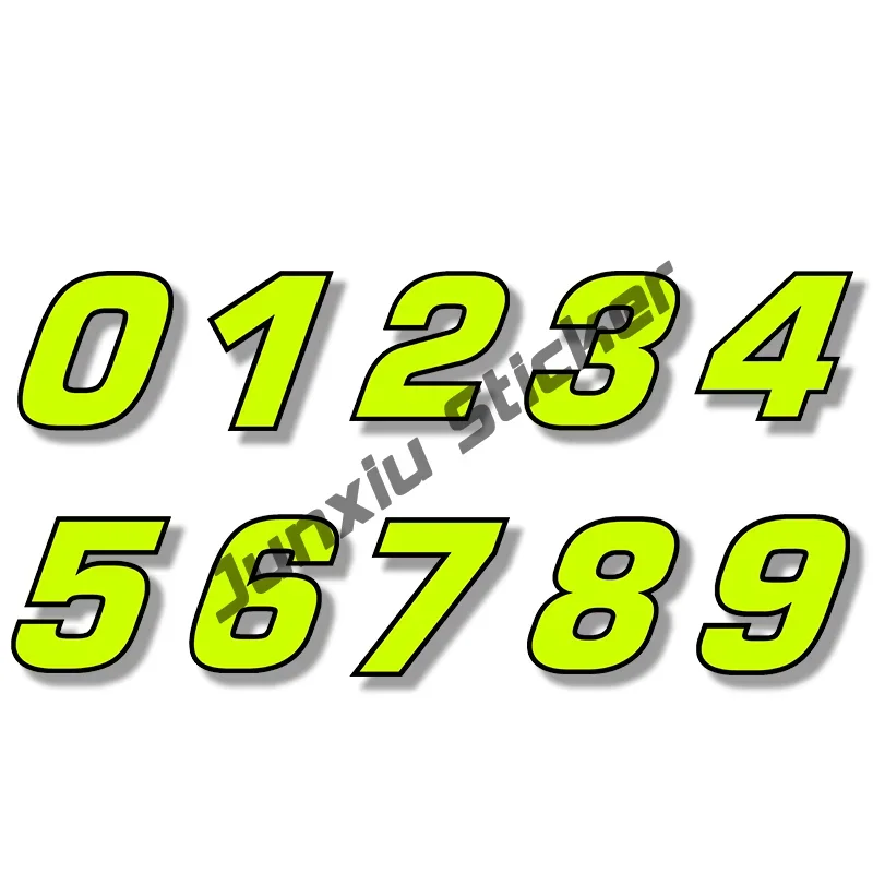 Vinyl-Die-Cut-Number-Reflective-Decal-Number-Letter-Sticker-for-Car ...