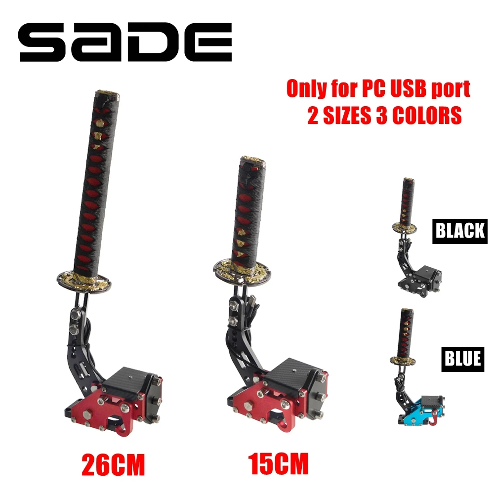 15CM-26CM-USB-Katana-Handbrake-Circular-Samurai-Sword-Handbrake-For-G25 ...