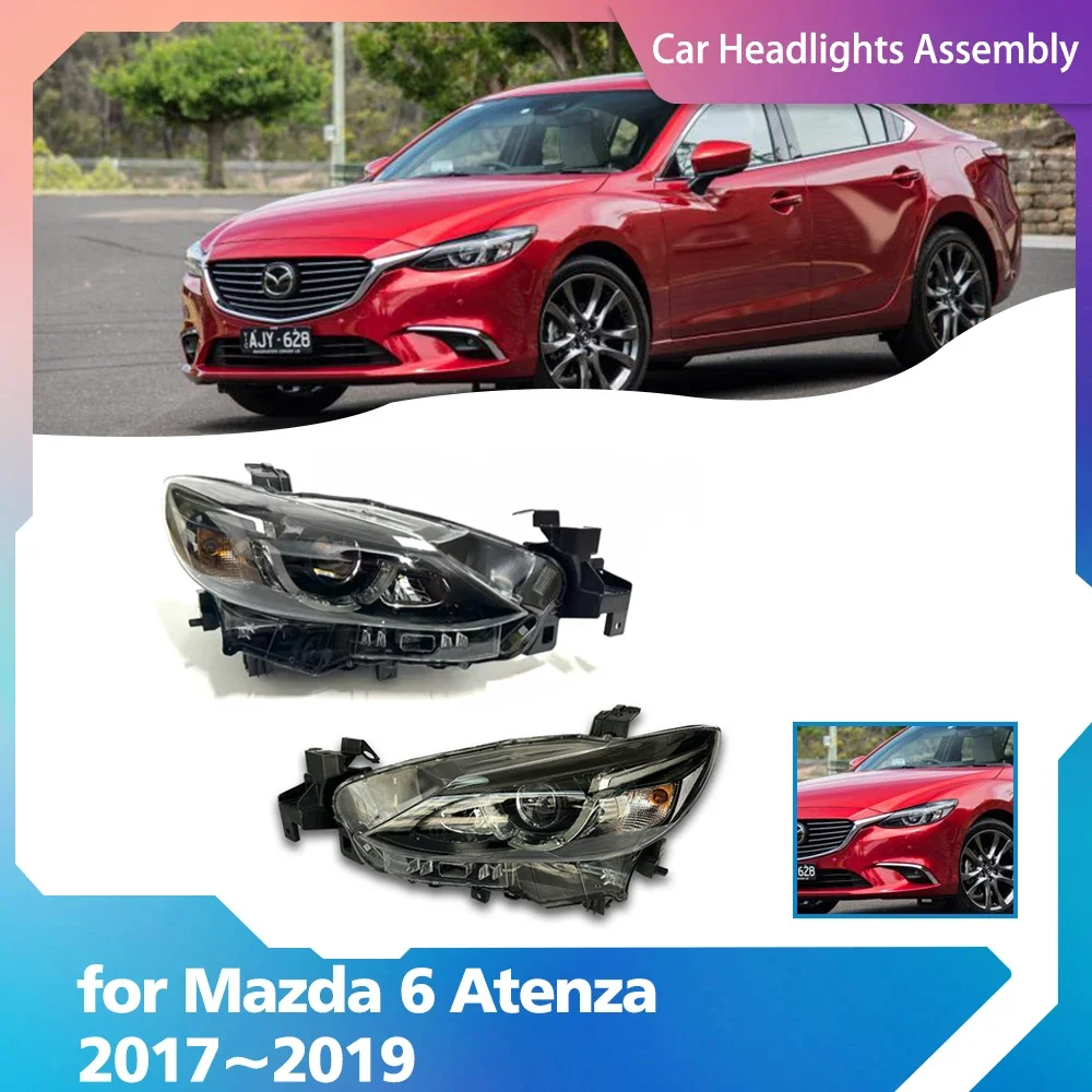 Car-Headlights-Assembly-for-Mazda-6-Atenza-GJ1-GL-2017-2018-2019-Side ...