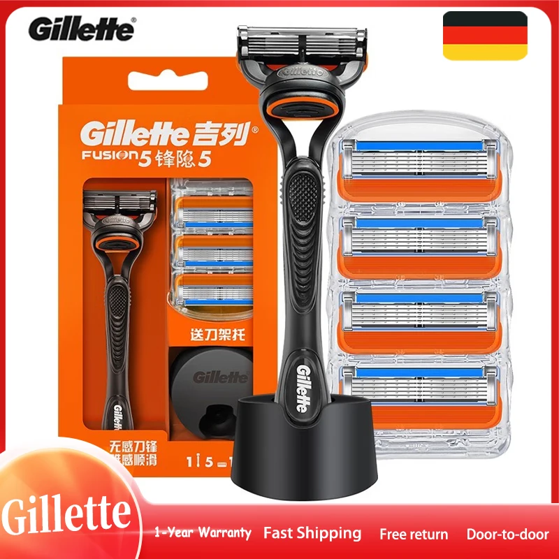 Gillette-Razor-Men-Fusion-Series-Razor-5-Layer-UltraThin-Blades-Diamond ...
