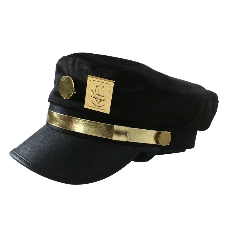 JoJo-s-Bizarre-Adventure-Kujo-Jotaro-Cosplay-Cap-Unisex-Adult-Metal ...