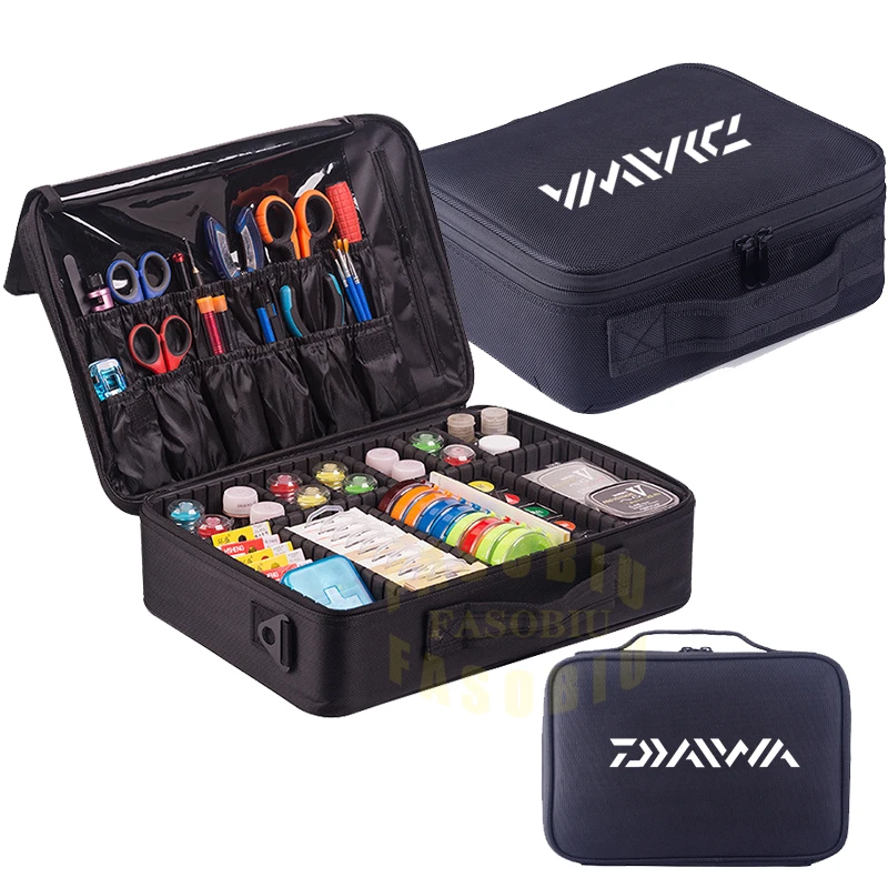 Daiwa Outdoor Men's Multifunctional Fishing Bag Tackle Shoulder Waist ...