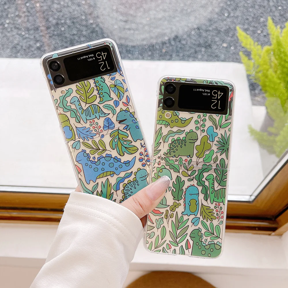 Cute Cartoon Funny Illustration Dinosaur Case Phone For Samsung Galaxy ...