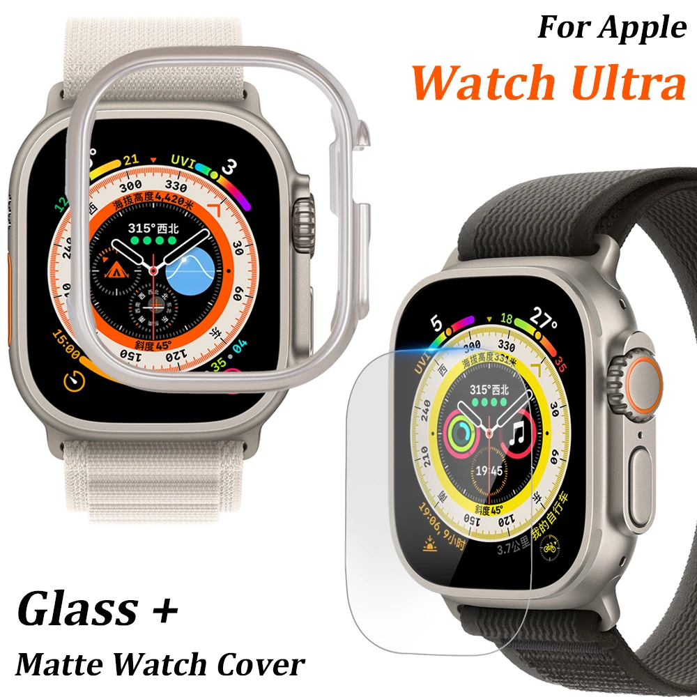 Glass-Matte-Watch-Cover-for-Apple-Watch-Series-8Ultra-49mm-Screen ...