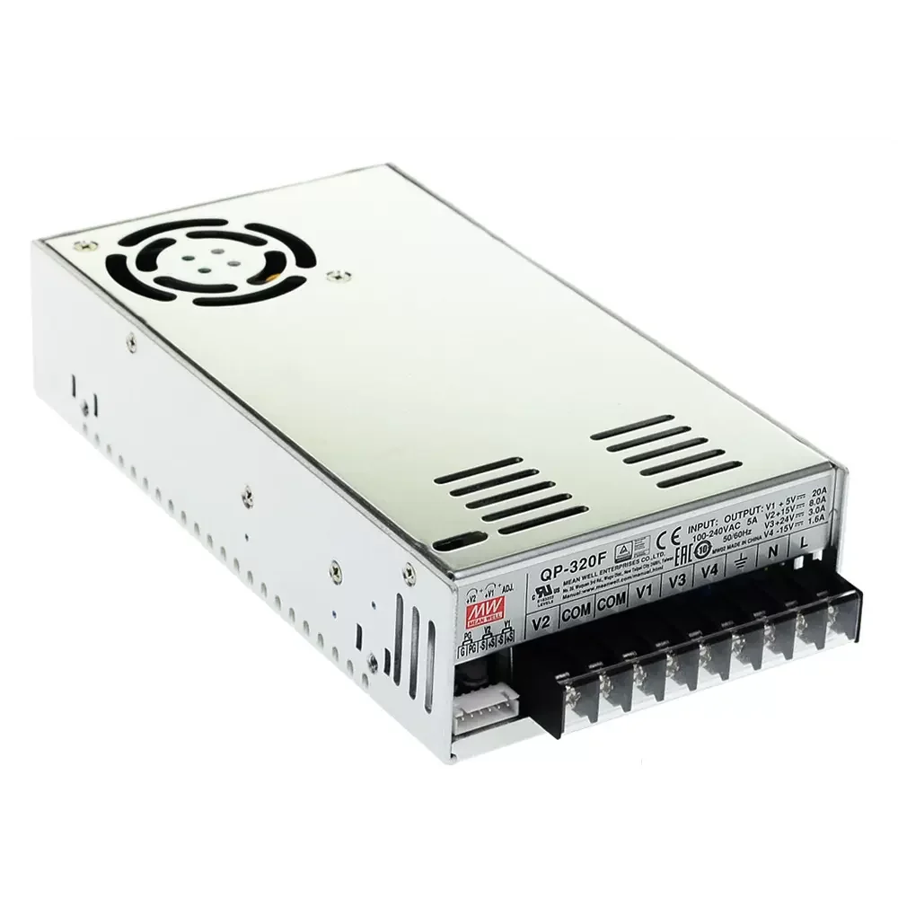 Taiwan MEAN WELL QP-320D/320F 320W four-way switching power supply 5V24V plus or minus 12V15V