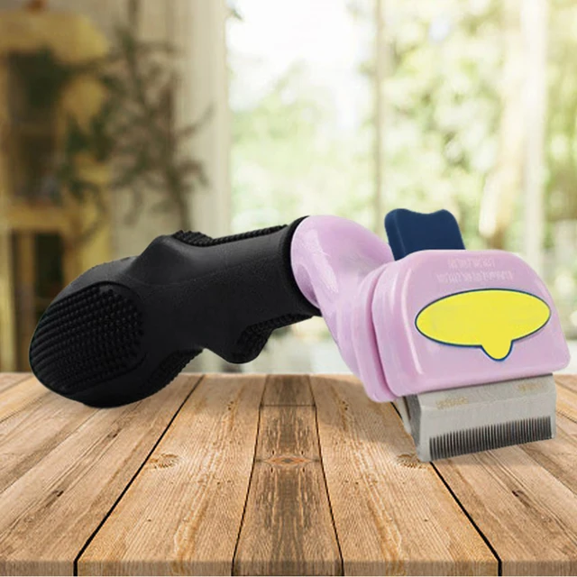 Cat Dematting Tool Dog Undercoat Rake Dematting Tool For Dogs & Cats ...