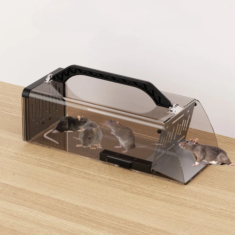 Acrylic-Mousetrap-Continuous-Fully-Automatic-Mouse-Catcher-Super-Strong ...