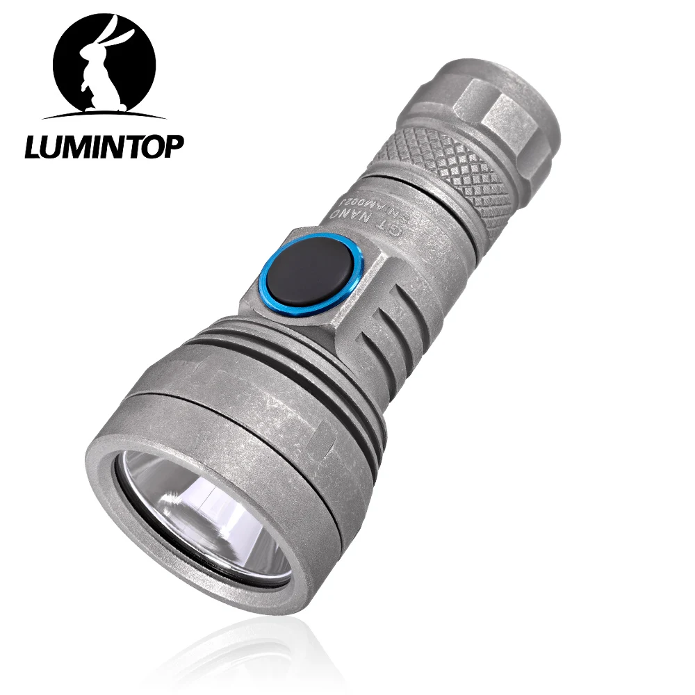 Edc Outdoor Lighting Rechargeable High Power Flashlight Titanium ...
