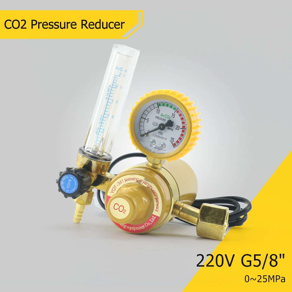 G5-8-Female-Thread-220V-Electrical-Heated-Carbon-Dioxide-Reducer-CO2 ...