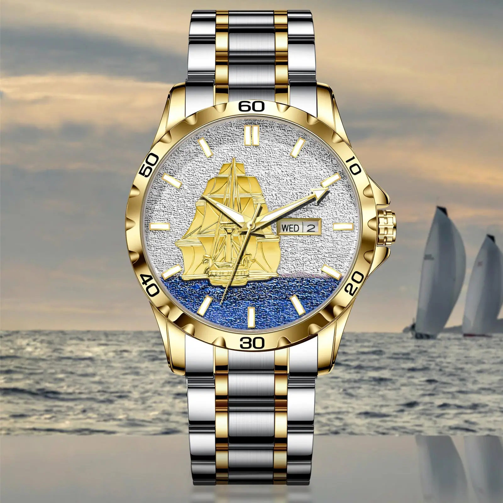 Glenaw Sailing Series Top Brand Luxury Fashion Business Fully Automatic ...