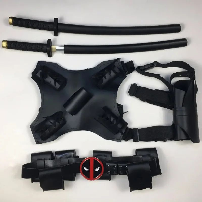 Cosplay-Dead-pool-Deadpool-Belt-Sword-Back-Gun-Holder-weapon-Adjustable ...