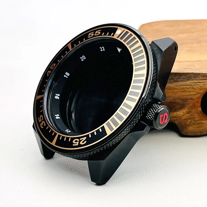 Black-Seiko-mod-nh35-Case-Samurai-Watch-Case-Fit-for-NH35-NH36 ...