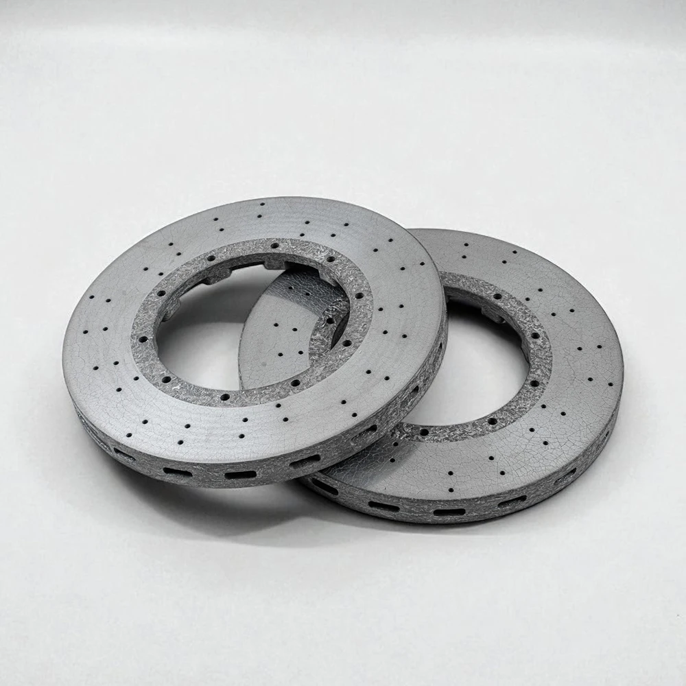 New generation carbon ceramic brake discs with silicon carbide coating ...