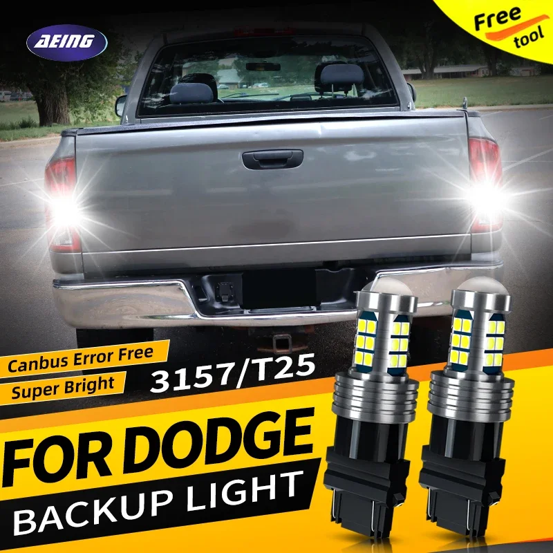 3157-LED-Reverse-Backup-Light-Blubs-P27-7W-Canbus-For-Dodge-Durango ...