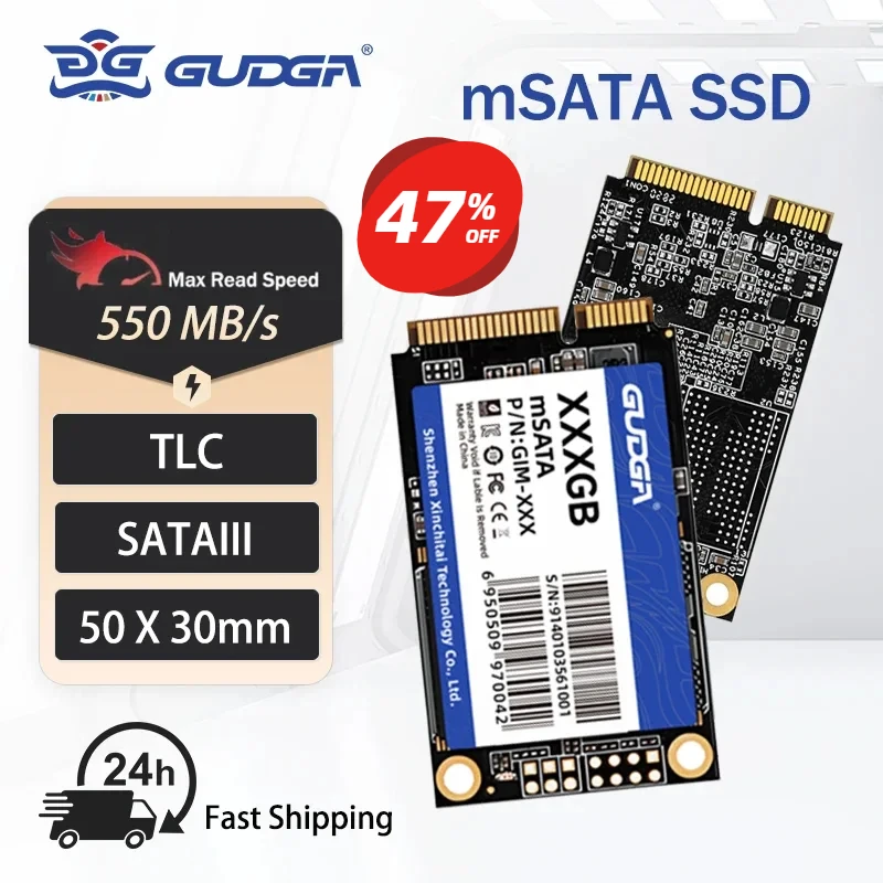 GUDGA-mSATA-SSD-64GB-128GB-256GB-512GB-mSATA-SSD-1TB-2TB-HDD-For ...