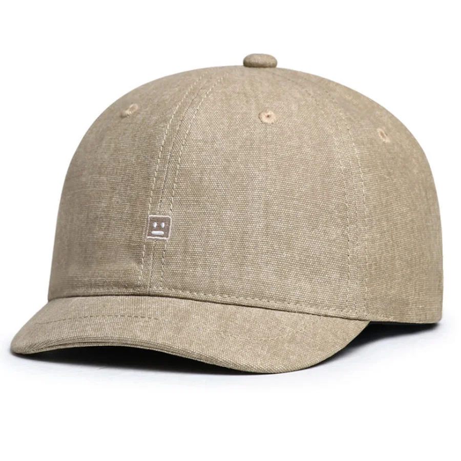 Short Brim Baseball Cap for Men and Women, Personalized Small Brim Hat ...