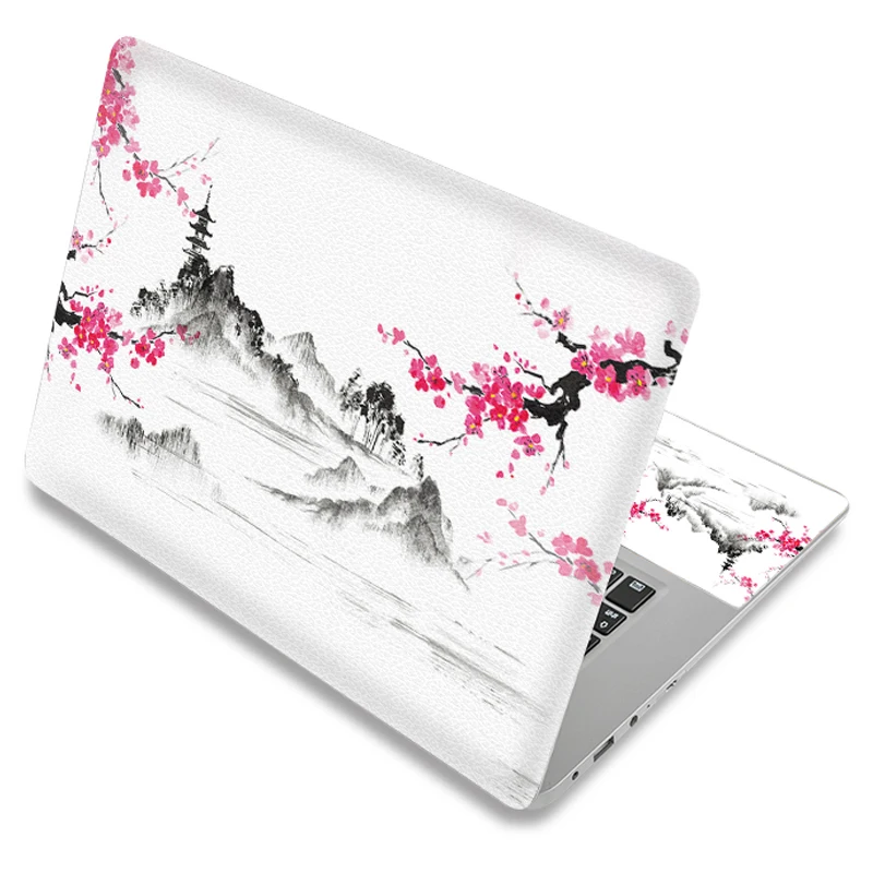 Laptop Covered In Stickers