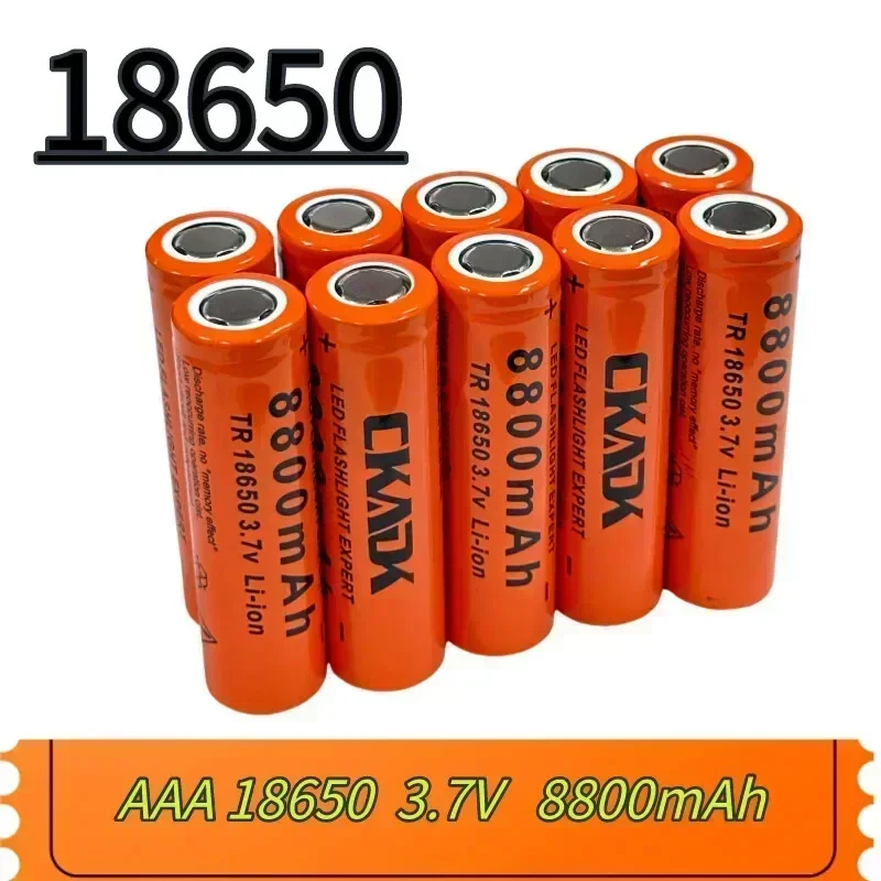 2025 Bestselling 8800mAh+Charger 3.7V 18650Li-ion Batteries ...