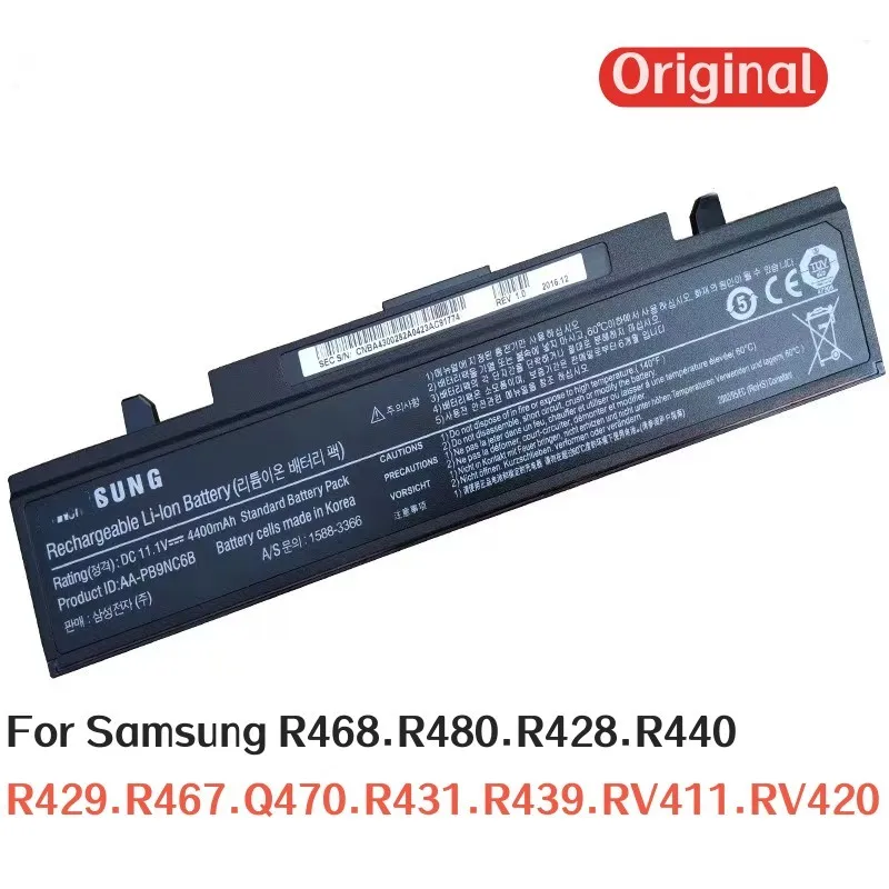 100-Original-4400mAh-For-Samsung-AA-PB9NC6B-R428-R440-R429-R467-Q470 ...