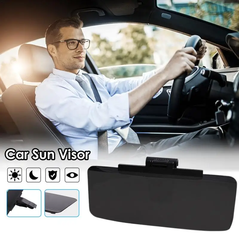 Parasole Auto Interno Visiera Parasole Antiriflesso 2 In 1, Giorno E ...