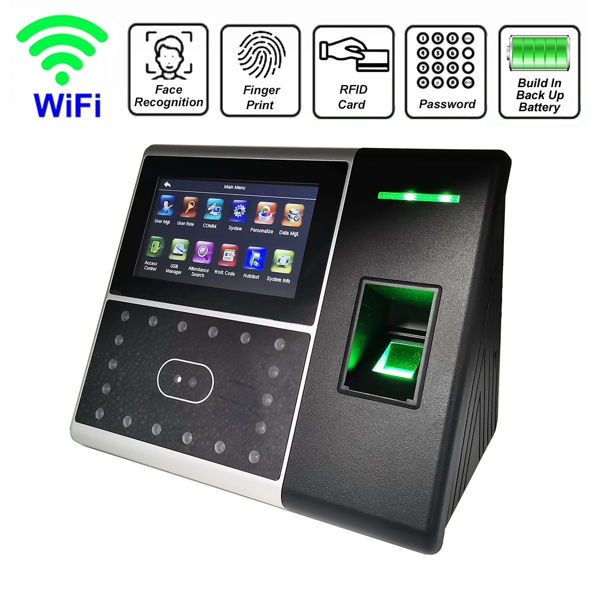ZKTime-5-0-Battery-WiFi-Biometric-Face-Attendance-System-Fingerprint ...