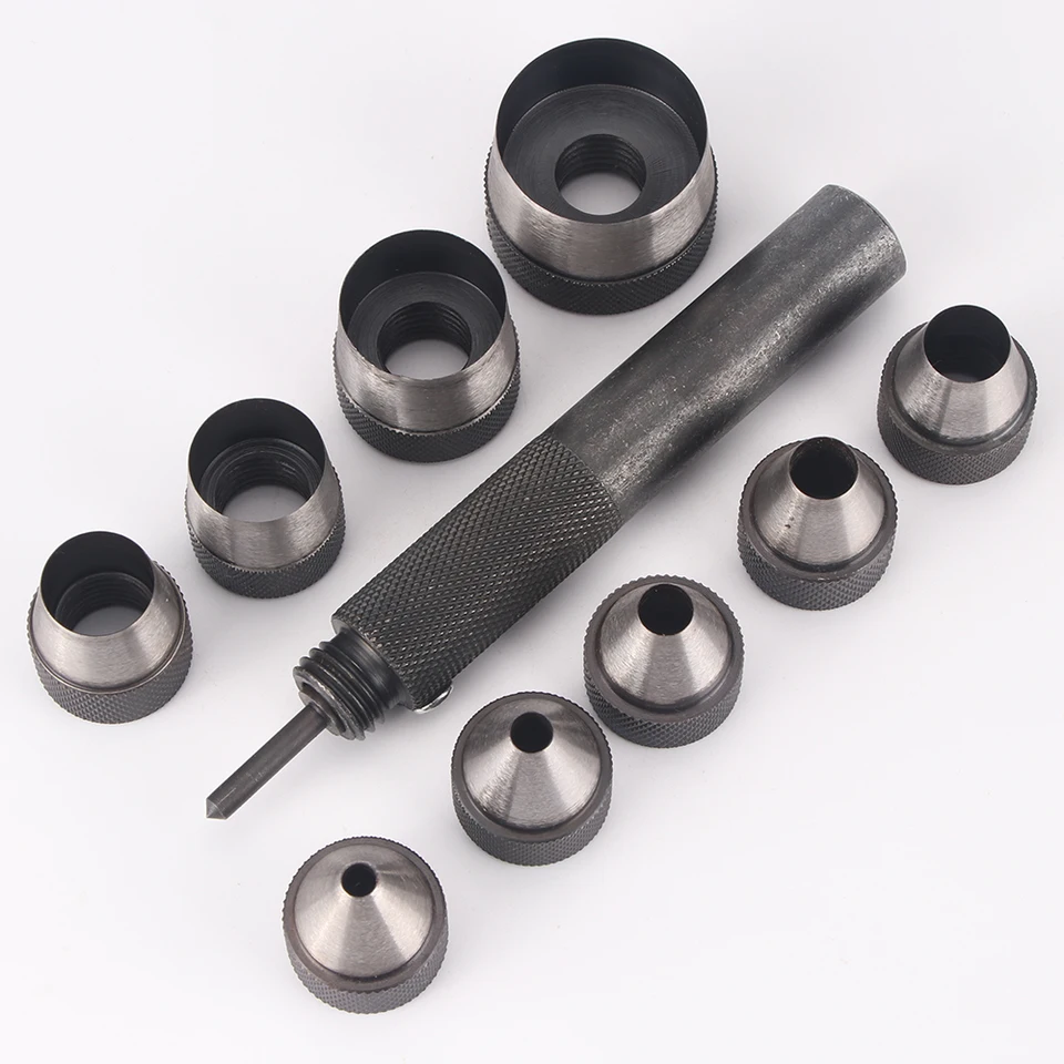 Heavy Duty Hole Punch Hollow Punch Set – Legion Warehouse Hole Punch Set