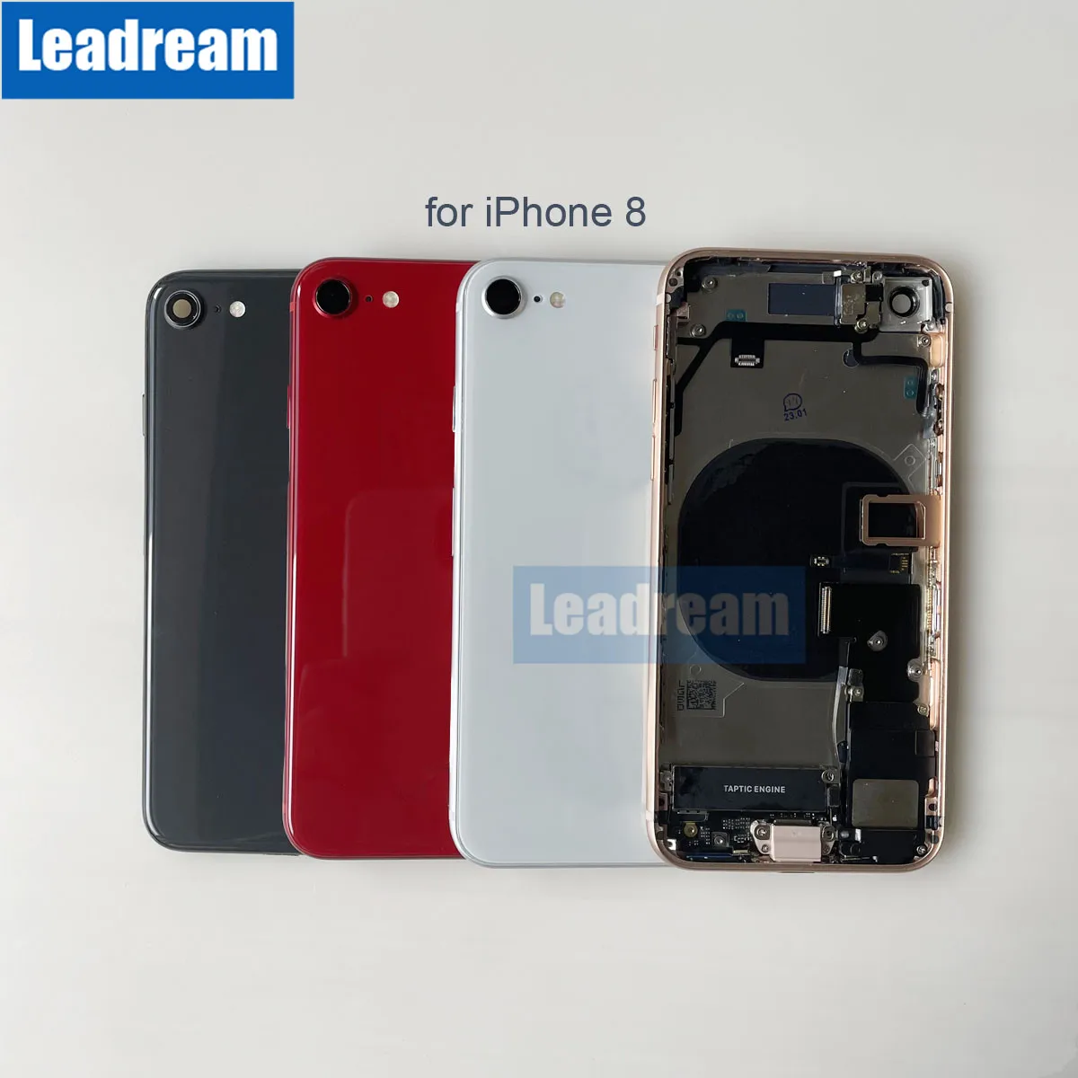 Carcasa trasera completa para iPhone 8 Plus Xr, cristal trasero con ...