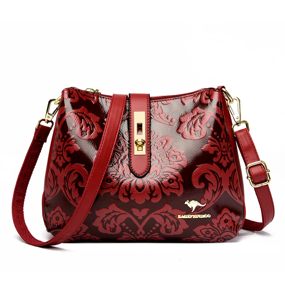 Women-Retro-Printed-Shoulder-Bag-2024-High-Quality-Leather-Female ...