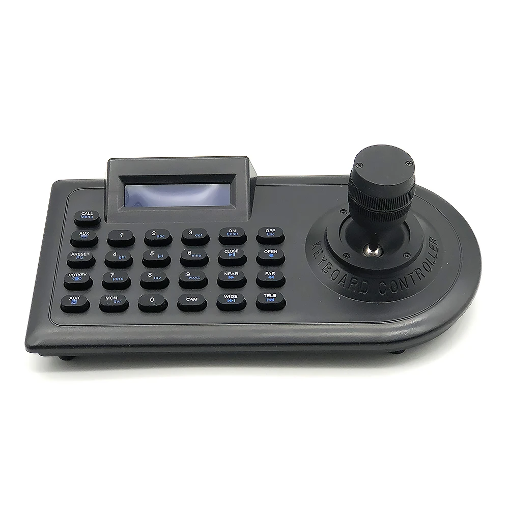 CCTV-Keyboard-Controller-Joystick-3D-3Axis-RS485-PELCO-D-P-LCD-Security ...