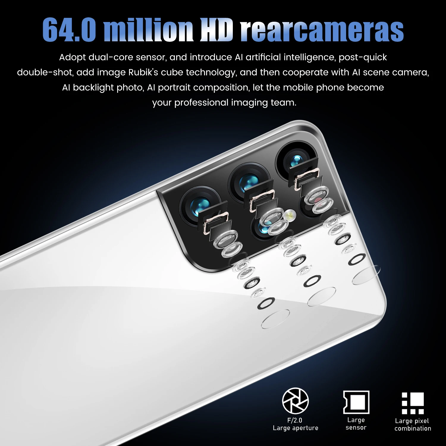 2022 New Galaxy S28 Pro+ 6.1 Inch Smartphone 5000mAh Unlock 5G Android ...