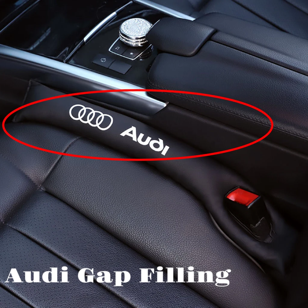 2PCS Audi Car Seat Cushion Gap Filling For A6 C5 C6 C7 C8 A4 B5 B6 B7 ...
