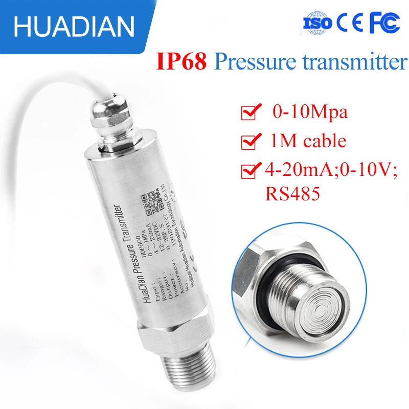 IP68-Waterproof-Flush-Membrane-Oil-Gas-Water-Air-Pressure-Transmitter ...