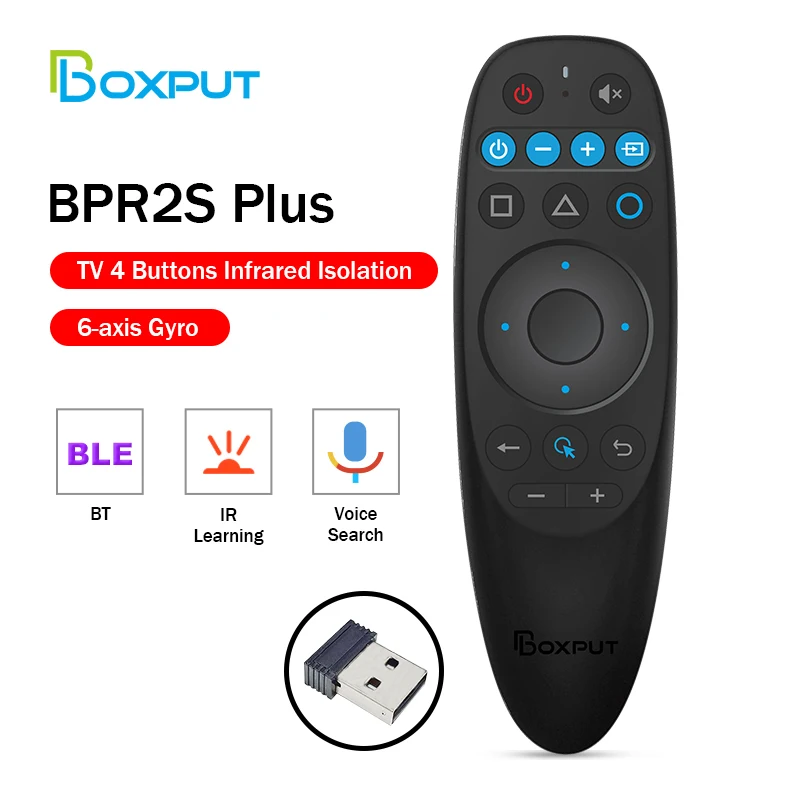 BPR2S-Plus-Girosc-pio-Wireless-Air-Mouse-Voice-2-4G-BT-Multi-Button-IR ...