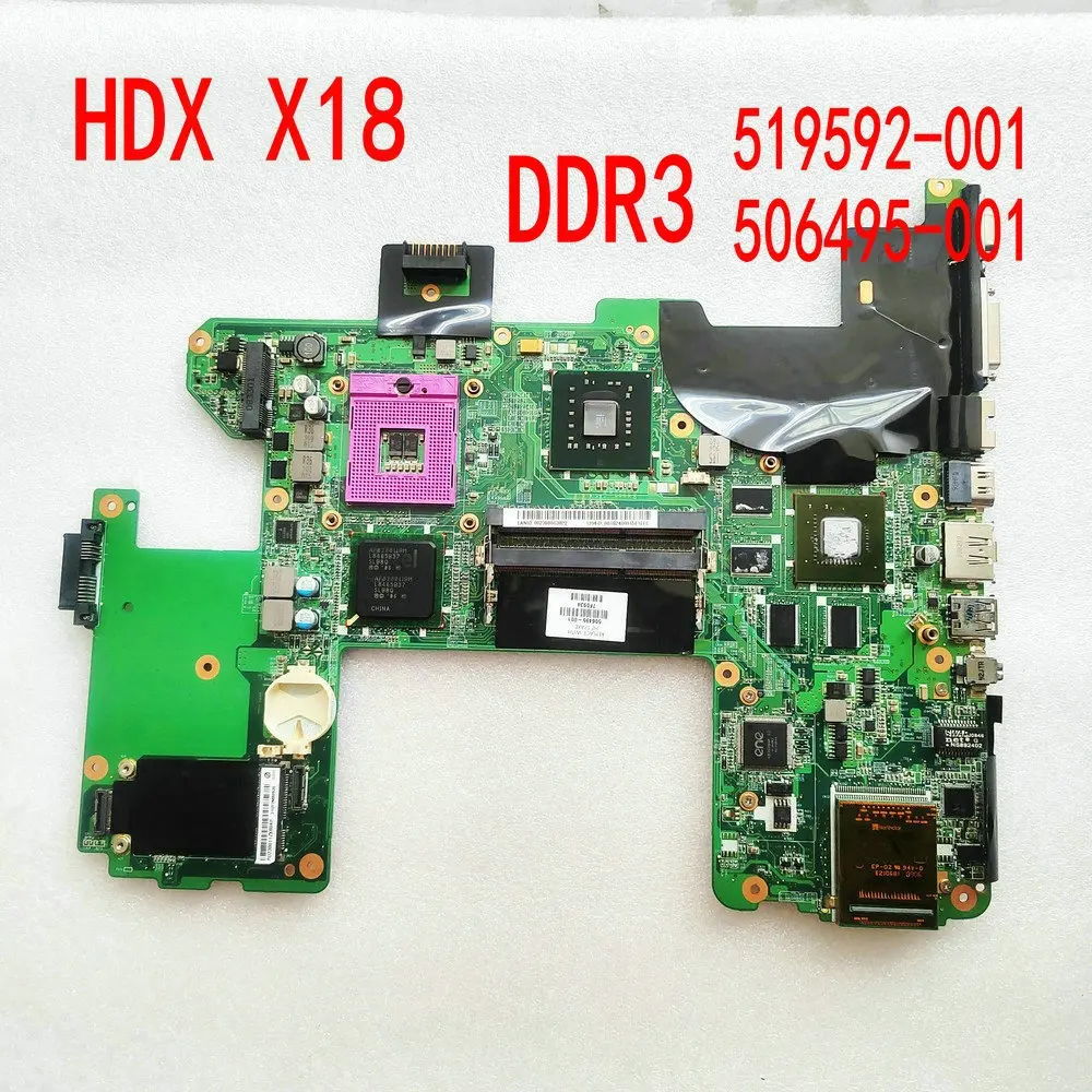 Placa base para ordenador portátil HP HDX X18, placa base para portátil ...