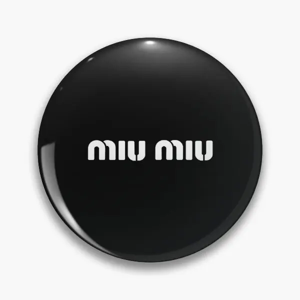 Miu Miu 소프트 버튼 핀 만화 패션 쥬얼리 재미있는 금속 라펠 핀 의류 장식 연인 크리에이티브 칼라 선물 귀여운